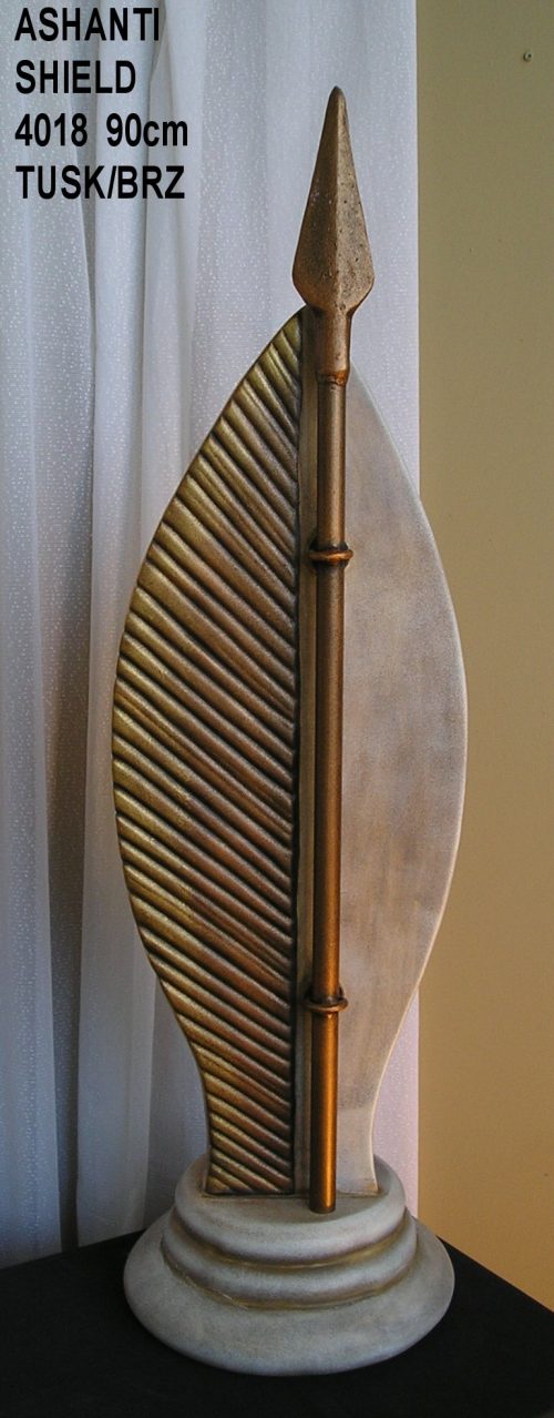 Ashanti Ornament / Shield - Made in Clay
