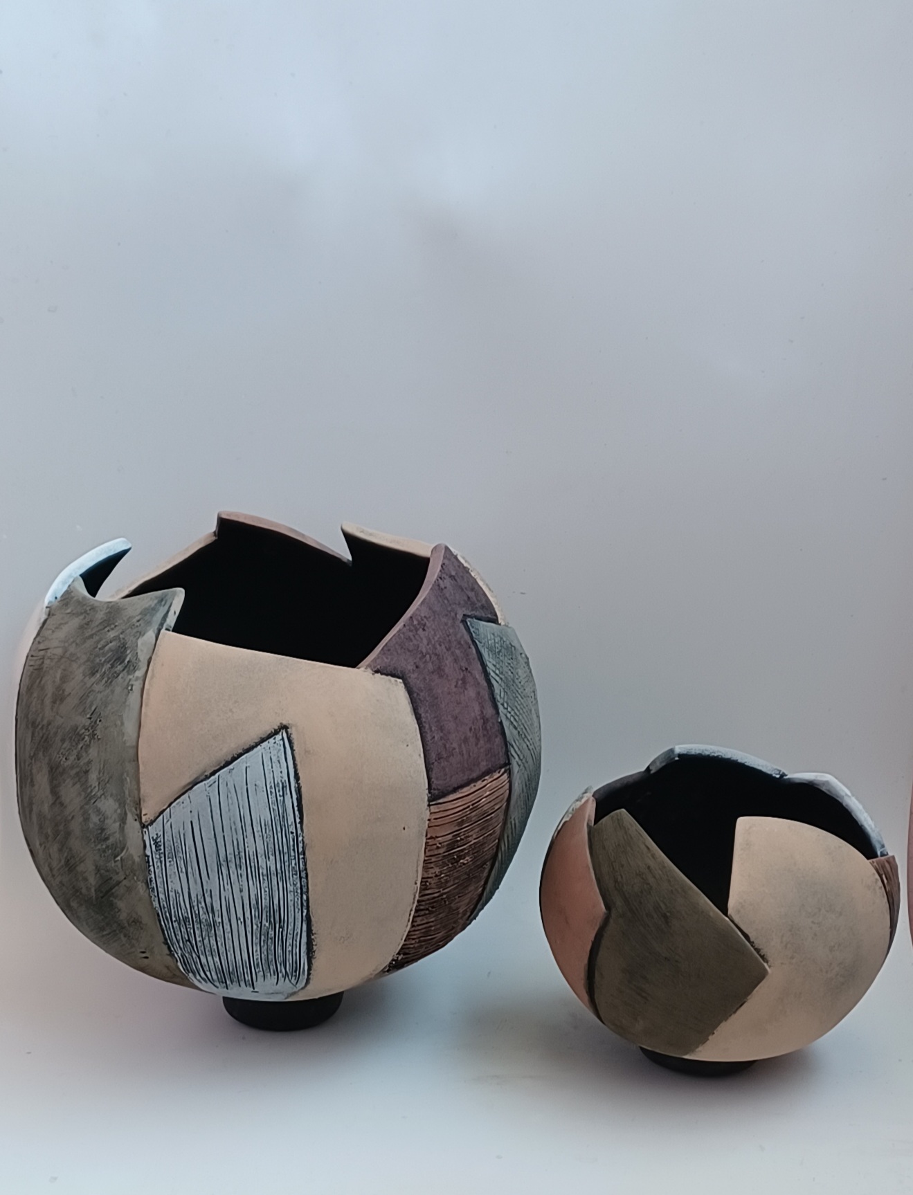 Panel Pots - Made in Clay
